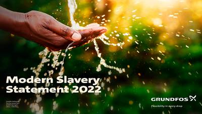 Modern Slavery Statement 2022 | Grundfos