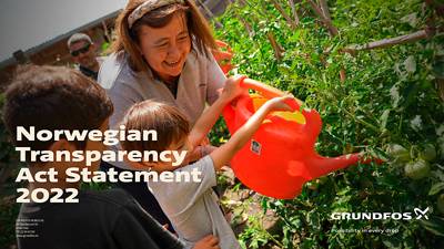 Norwegian Transparency Act Statement 2022 | Grundfos