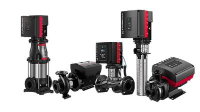 Get energy efficient HVAC systems with IE5 motors & VFD | Grundfos
