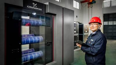 Grundfos helps wastewater plant upgrade with selcoperm electrolytic ...