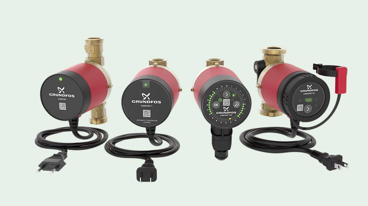62 - The COMFORT range for hot water recirculation systems | Grundfos