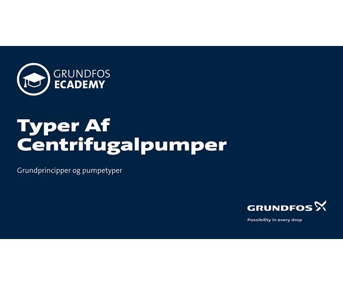 Centrifugal pump types | Grundfos