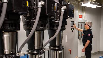 Domestic Water Pressure Boosting System with 25% Energy Savings | Grundfos