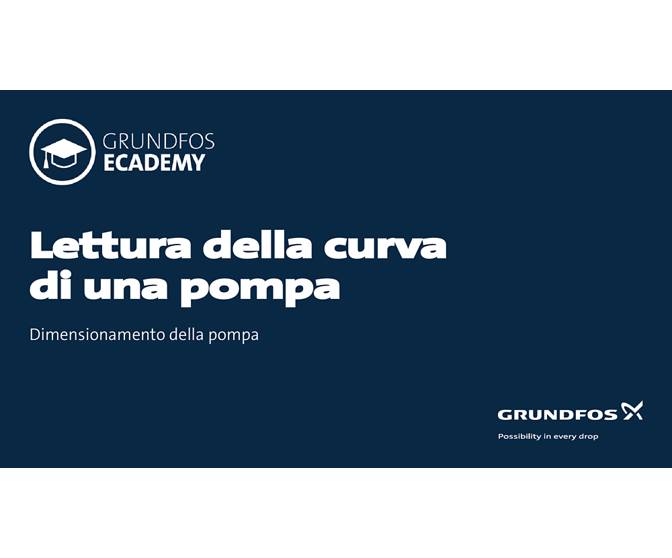 Lettura della curva di una pompa | Grundfos