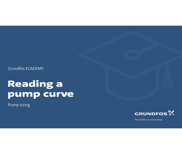 Reading a pump curve | Grundfos