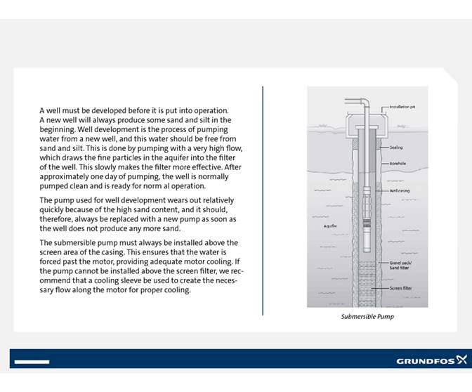 Understanding a groundwater well | Grundfos