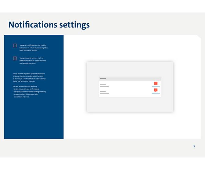Order management and notifications | Grundfos