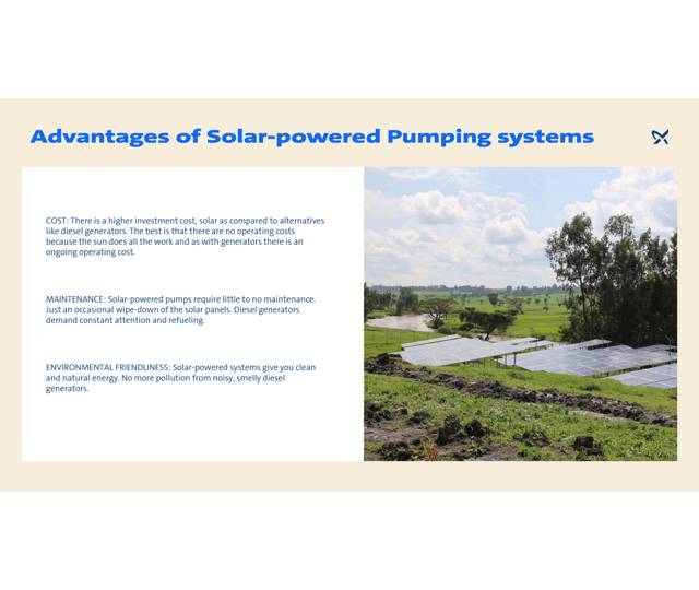 Solar energy for water pumping systems | Grundfos