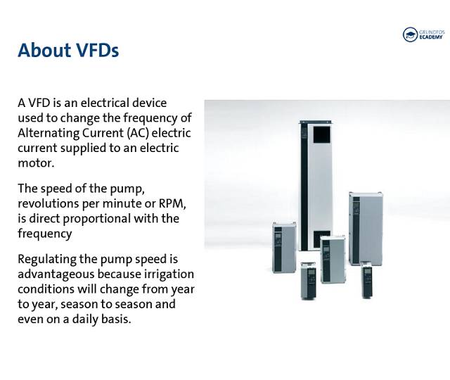 Variable Frequency Drives (VFDs) | Grundfos Variable Frequency Drives (VFDs) | Grundfos
