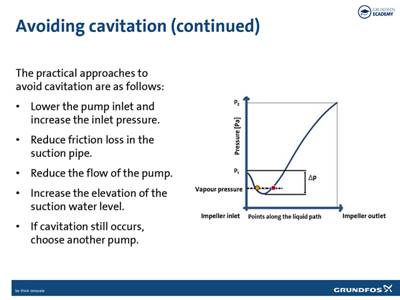 Cavitation and its effects on pumps | Grundfos