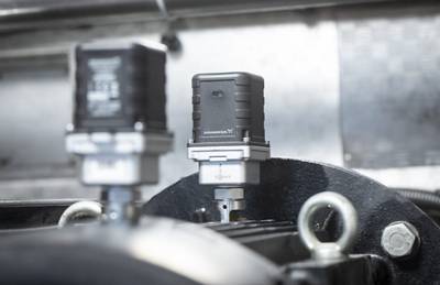 How are the Grundfos Machine Health sensors installed? | Grundfos