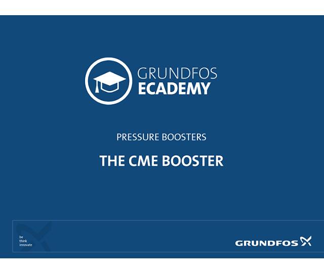 The Grundfos CME Booster | Grundfos