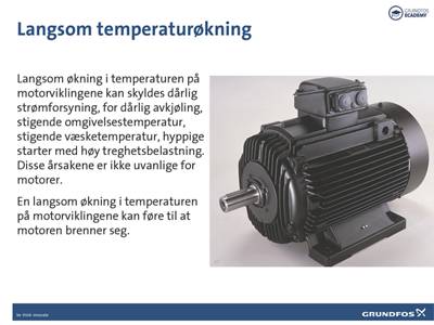 Motor protection and the common causes of faults in motors | Grundfos