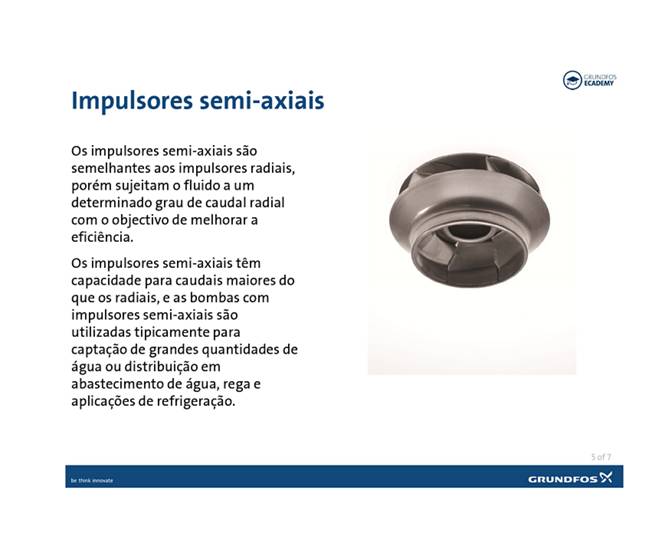 Principais tipos de impulsores | Grundfos