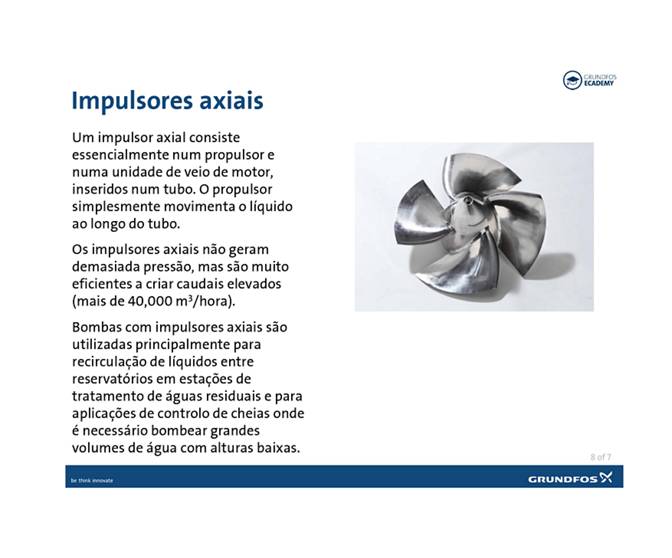 Principais tipos de impulsores | Grundfos
