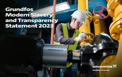 Grundfos Modern Slavery & Transparency Statement ready | Grundfos