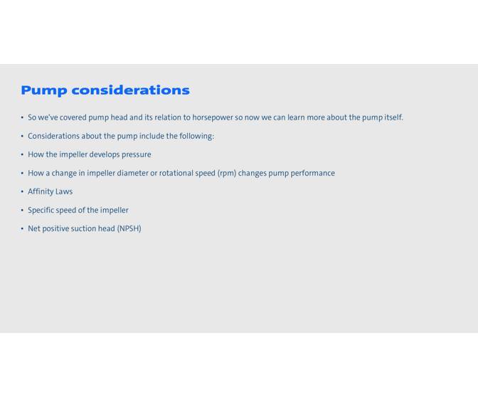 Energy losses in pumping | Grundfos