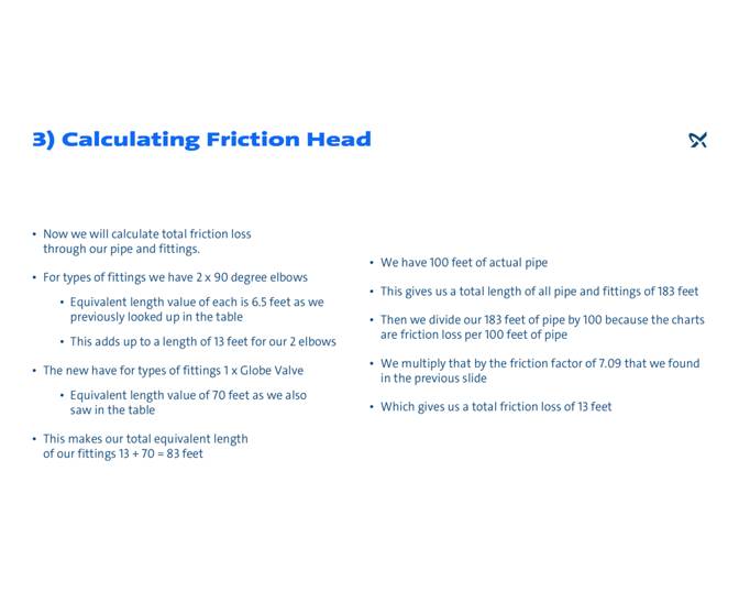 Calculating Total Dynamic Head | Grundfos