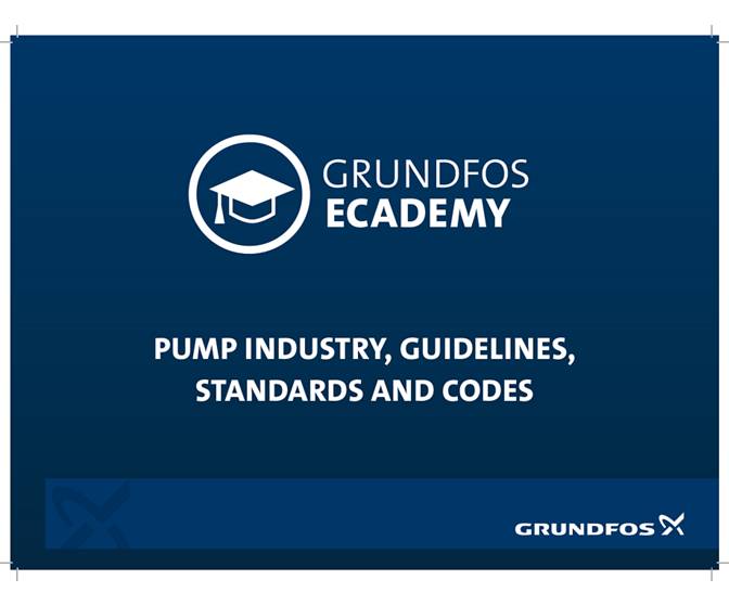 Pump Industry, Guidelines, Standards and Codes | Grundfos