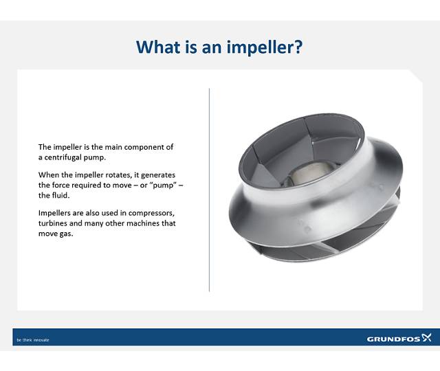 Main impeller types | Grundfos